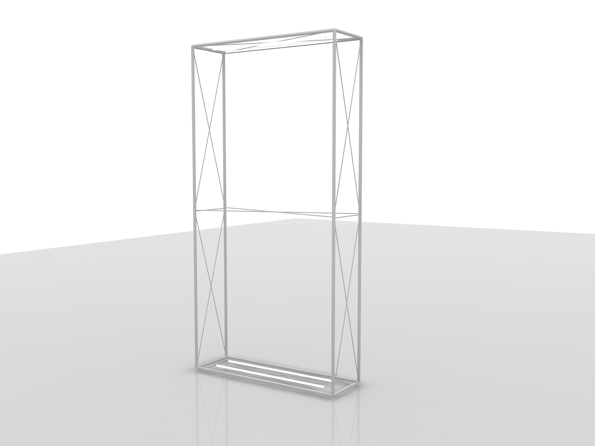 1x2m Pop-Up Lightbox – Portable Double-Sided Backlit Display Stand ...